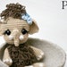 Elfin Thread- Maura the Chibi Mammoth Amigurumi PDF Pattern (crochet ...