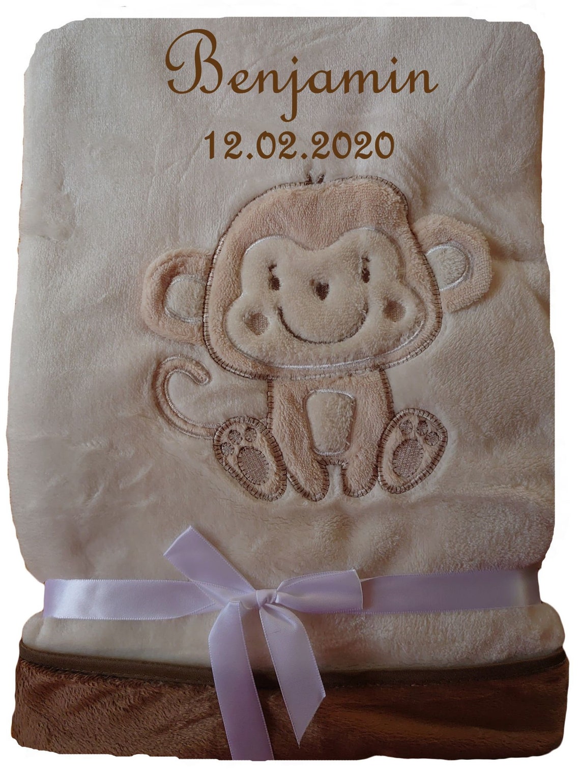 Cute Soft Baby Blanket With Names Embroidered Blanket Children - Etsy