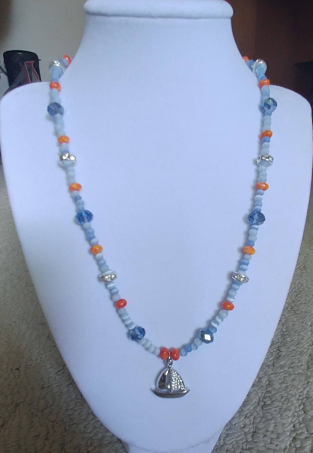 Sailing Beads Necklace - Etsy