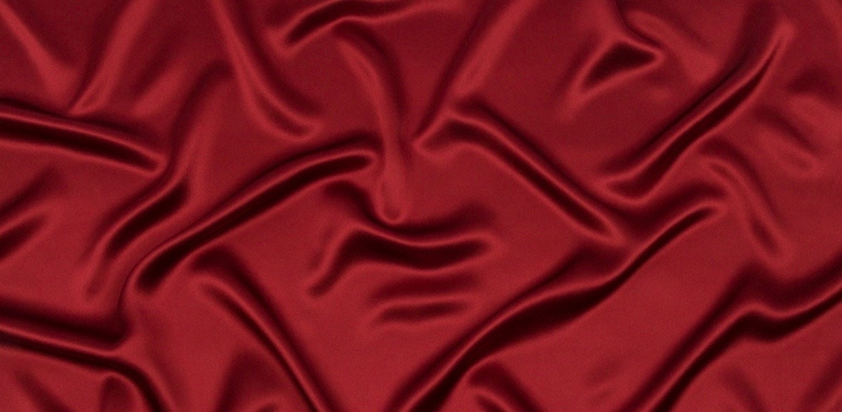 Red Silk Charmeuse, Silk Fabric, Fabric by the Yard, Silk Charmeuse ...