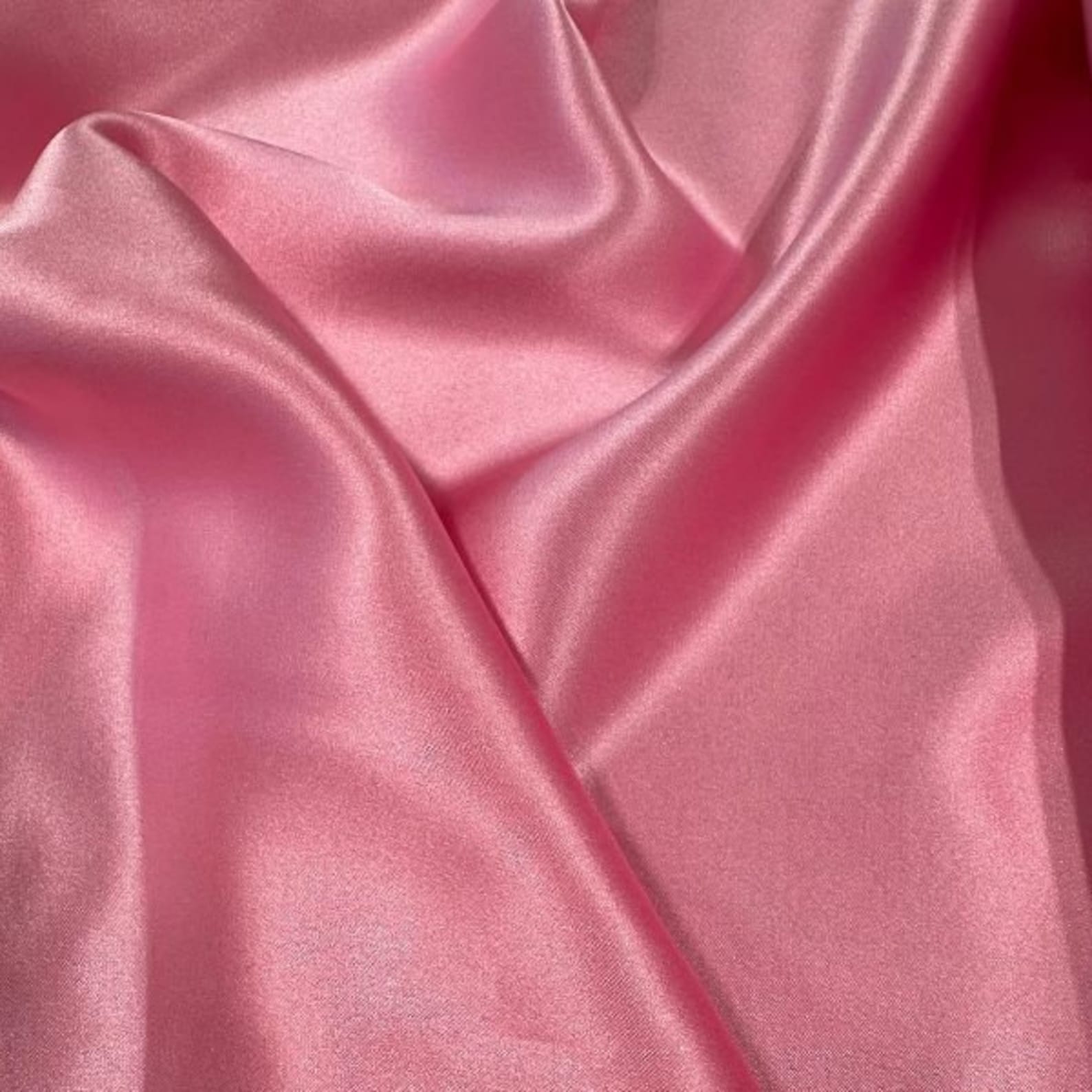 Pink Silk Charmeuse, Silk Fabric, Fabric by the Yard, Silk Charmeuse ...
