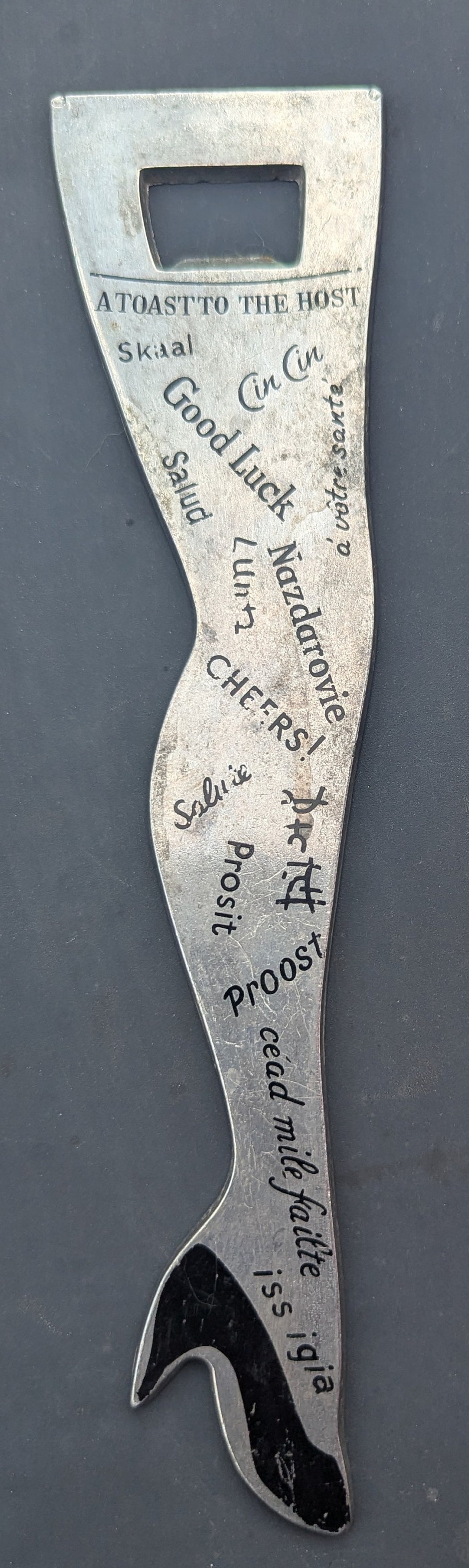 Vintage - Ladies Leg - Bottle Opener Long Leg With Heel Toast to the ...