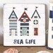 Sea Life Wooden Sign, Tiered Tray Decor, Beach Huts, Seaside, Holiday ...