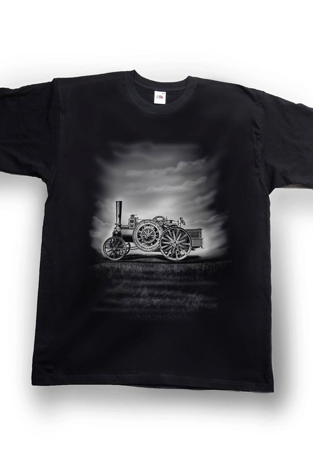 Airbrushed Traction Engine T-shirt Steam Tractor in All Sizes - Etsy