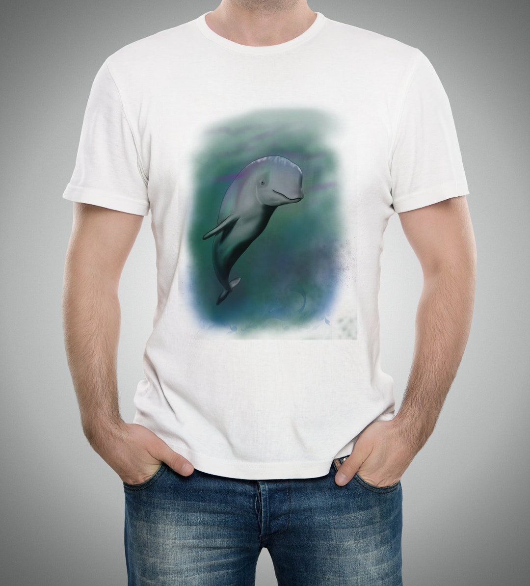 Beluga Whale T-shirt Dolphin Tee Beluga Whale Gift Gift for Him - Etsy