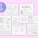 Gen Z Aesthetic 90s Retro Coloring Pages Grid Typography Quotes ...