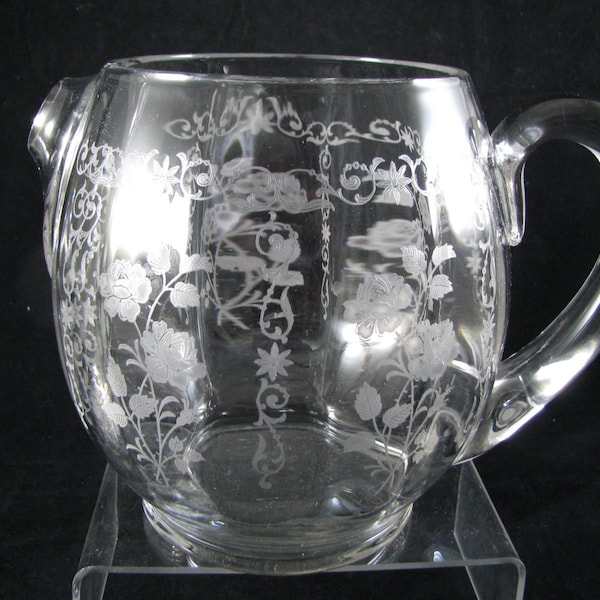 Etched Fostoria Rose Pattern - Etsy
