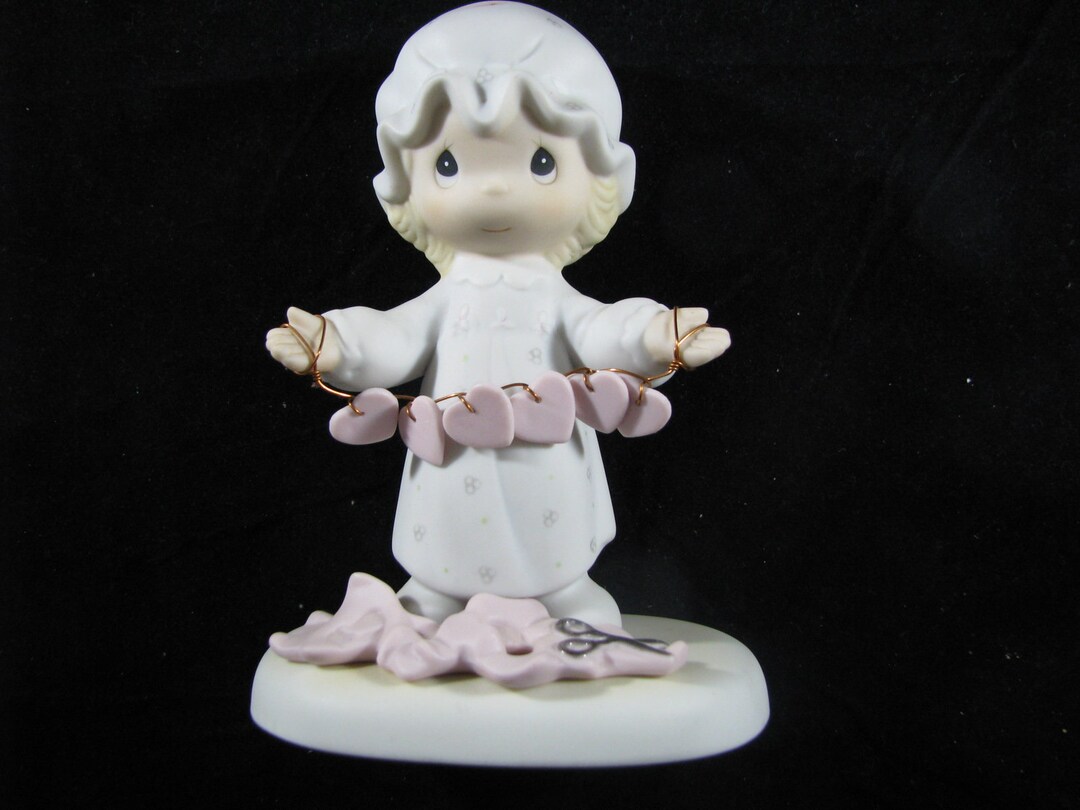 Precious Moments "you Have Touched so Many Hearts" 1994 Mark 4" Wide 5 ...
