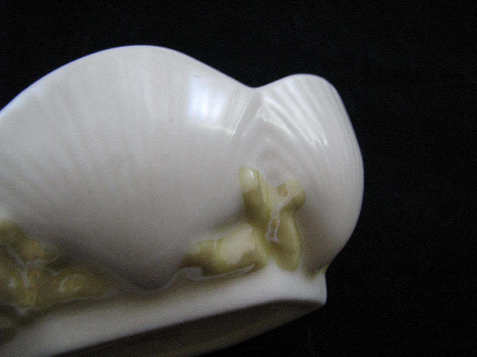 Irish Belleek Shell Plateaux Bowl 5 Cob Lustre accents | Etsy