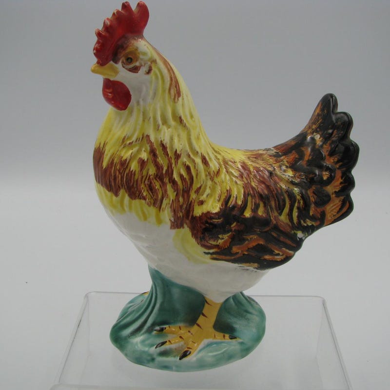 Roosters by Lefton - Etsy