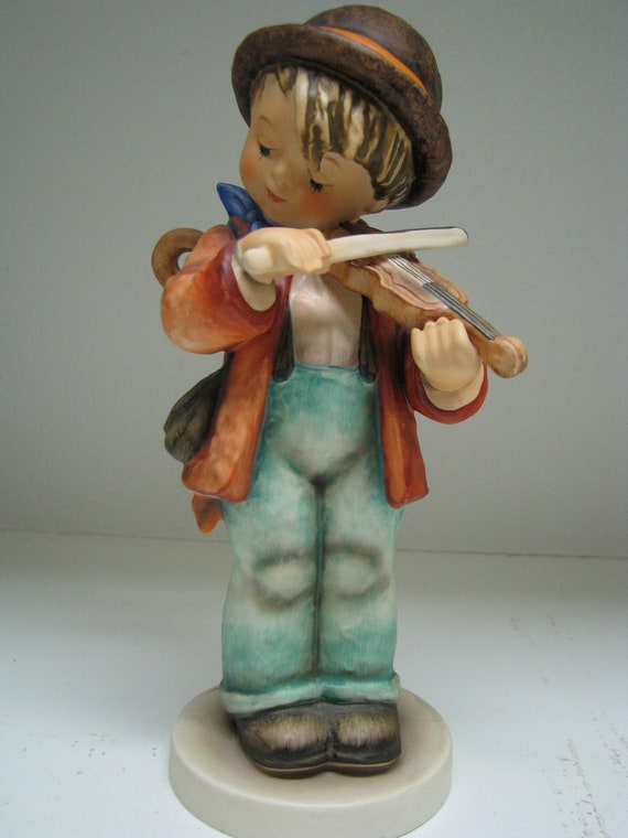 Huge 8 Hummel Little Fiddler 2/I Perfect Condition Black | Etsy