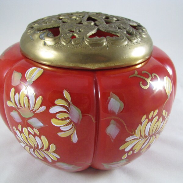 Fenton Glass Box With Lid - Etsy