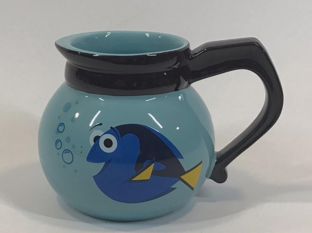Disney Store Finding Dory Mug Pixar Blue Fish Coffee Pot Mug Ceramic - Etsy