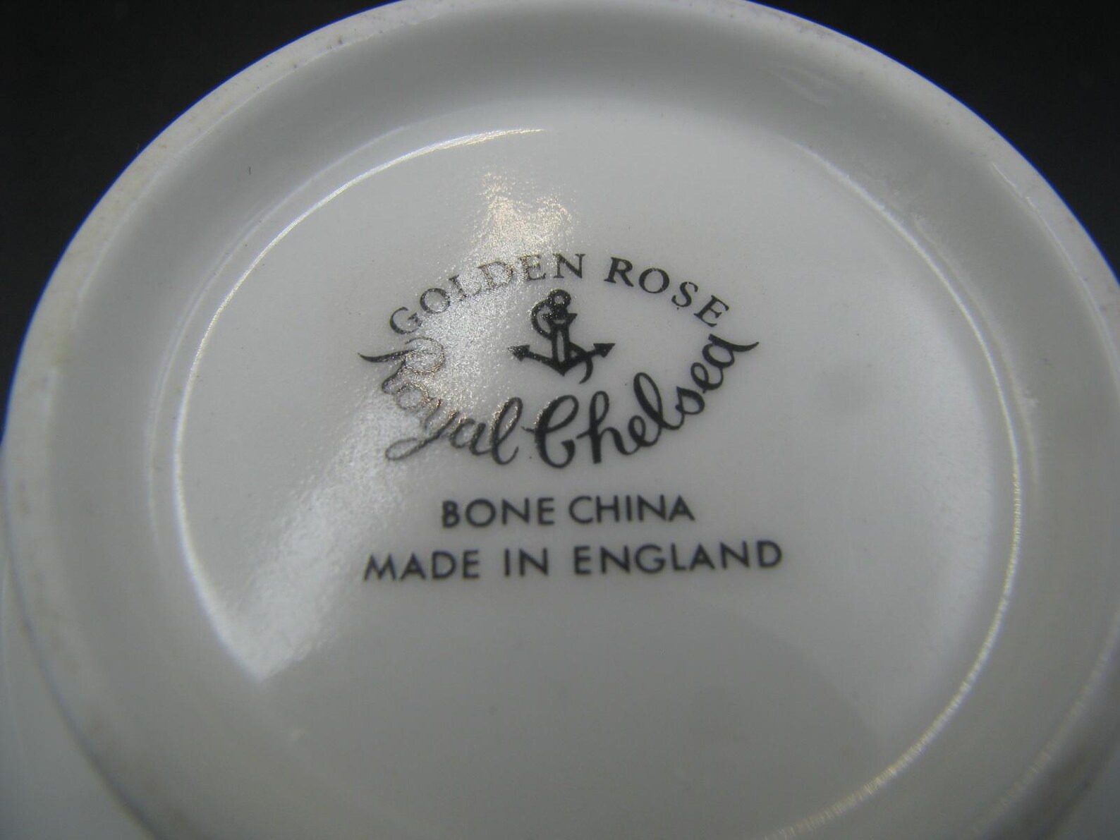Royal Chelsea Golden Rose Sugar & Creamer Estate Discontinued Pattern ...