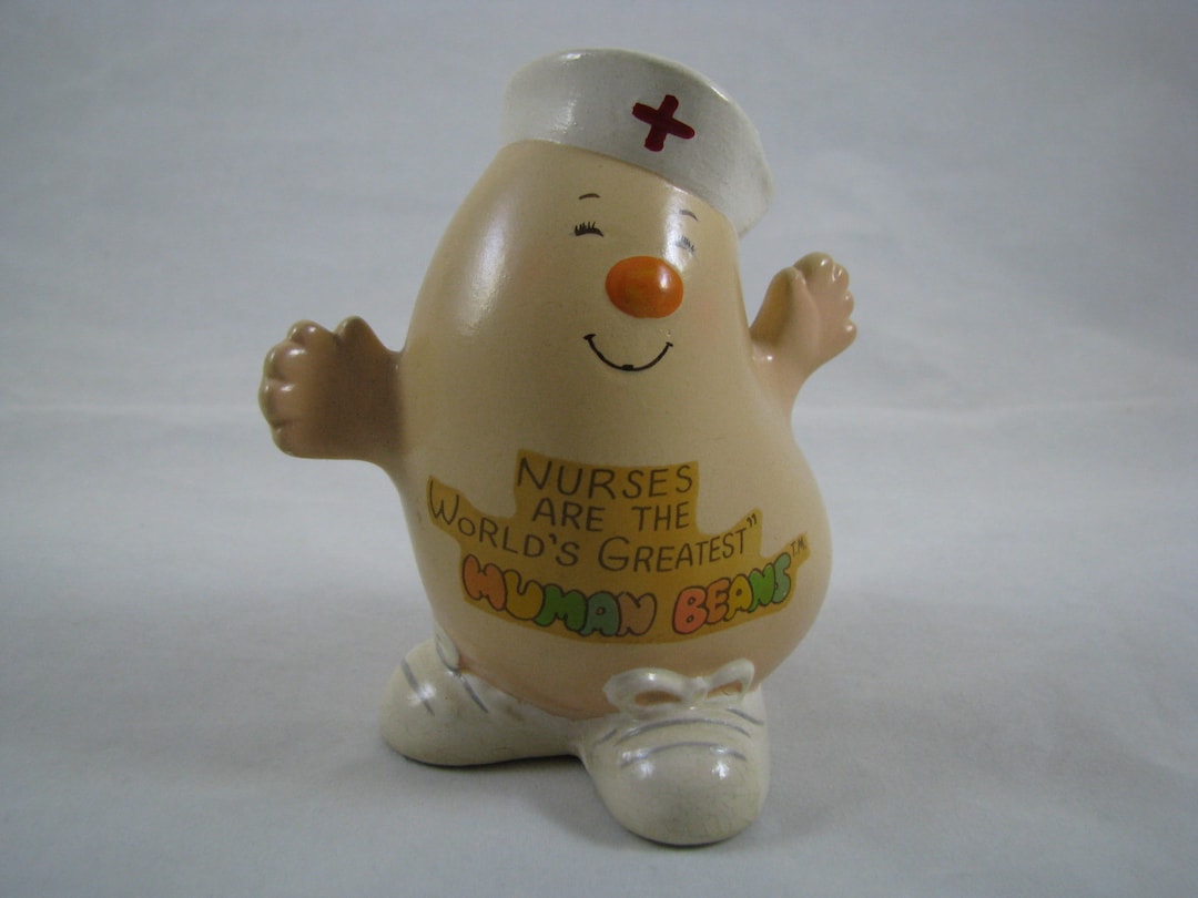 Enesco Human Beans Figurine nurses Are the Worlds Greatest Human Beans ...