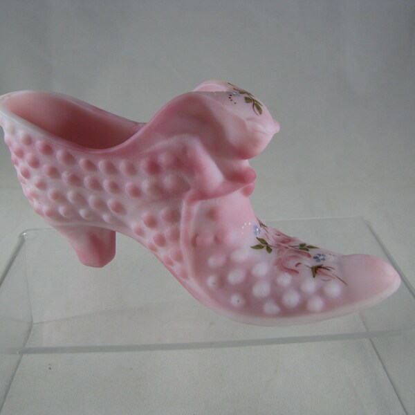 Fenton Glass Shoe - Etsy