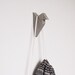 Klederhoken Handmade Origami Bird Concrete Wall Hook as Wardrobe Hook ...