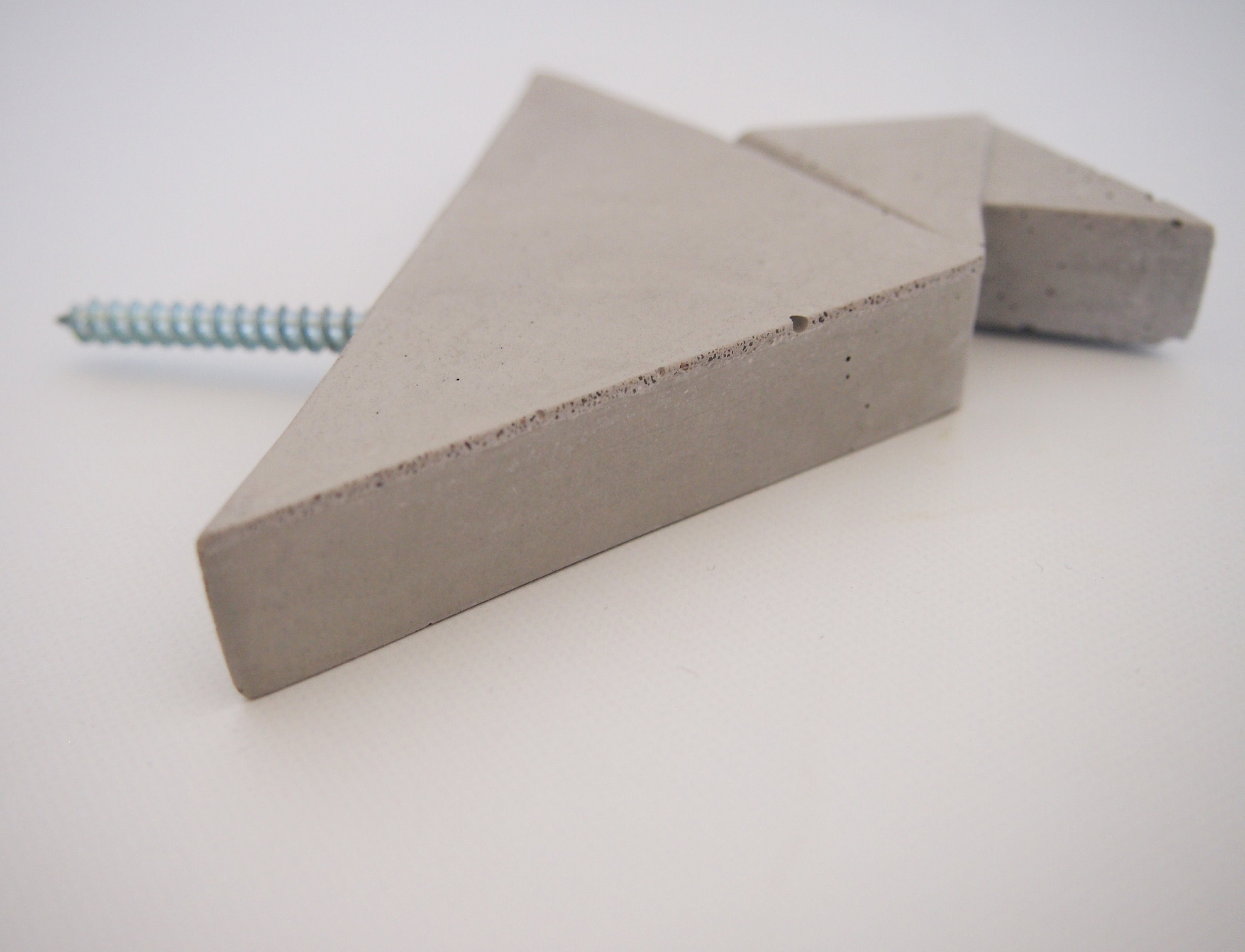 Klederhoken Handmade Origami Bird Concrete Wall Hook as | Etsy