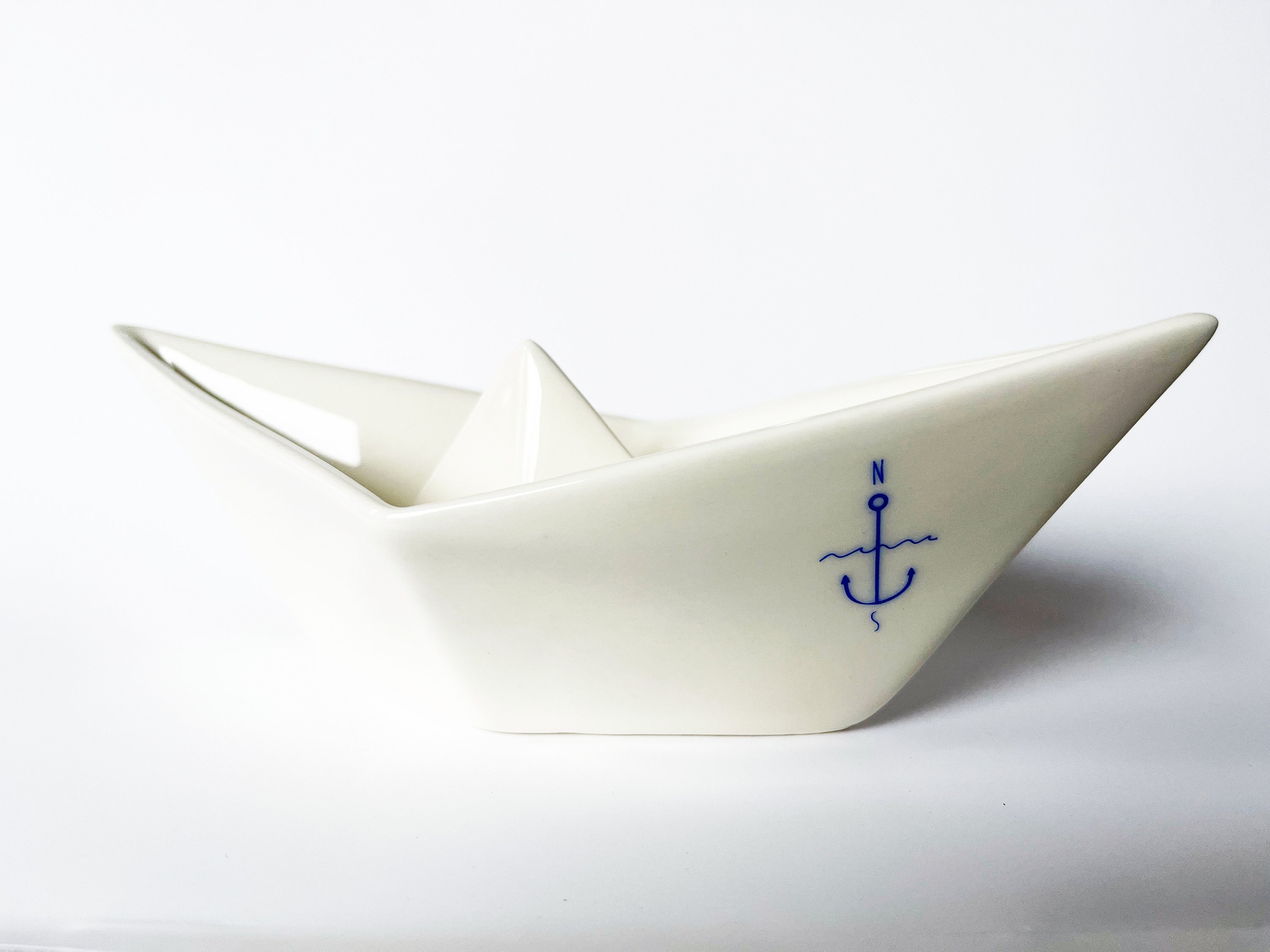 Maritime Decoration Ship Bowl of Porcelain - Etsy
