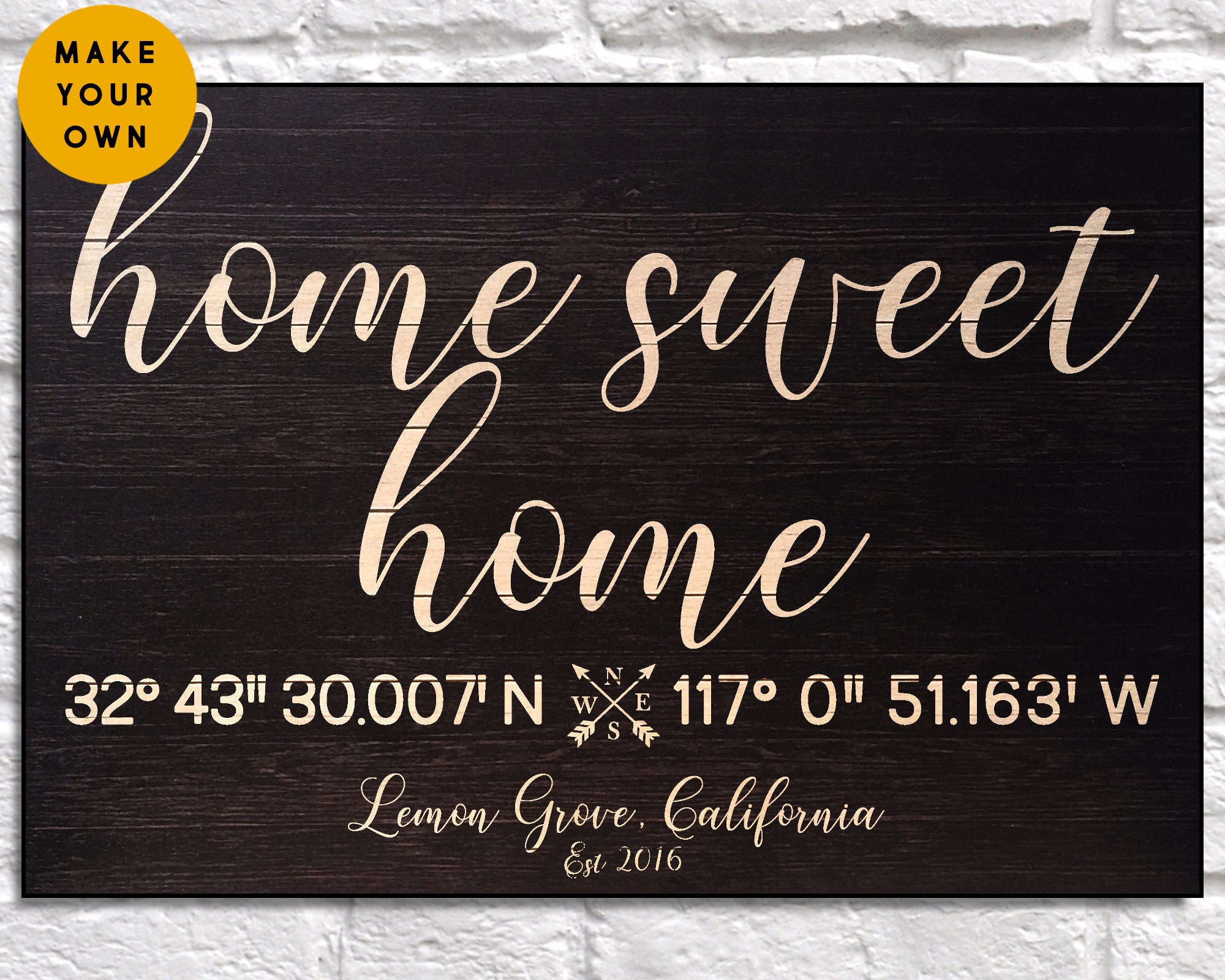 Custom Wood Signs Sayings Personalized Signs Wood Signs Wood | Etsy