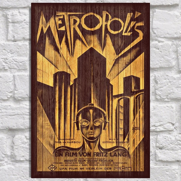 Metropolis Poster - Etsy