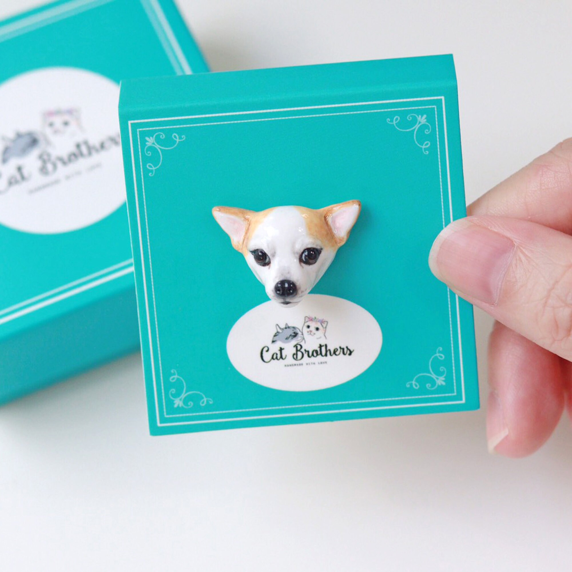 Custom Dog Portrait Pin Custom Dog Pin Custom Dog Face Pin | Etsy