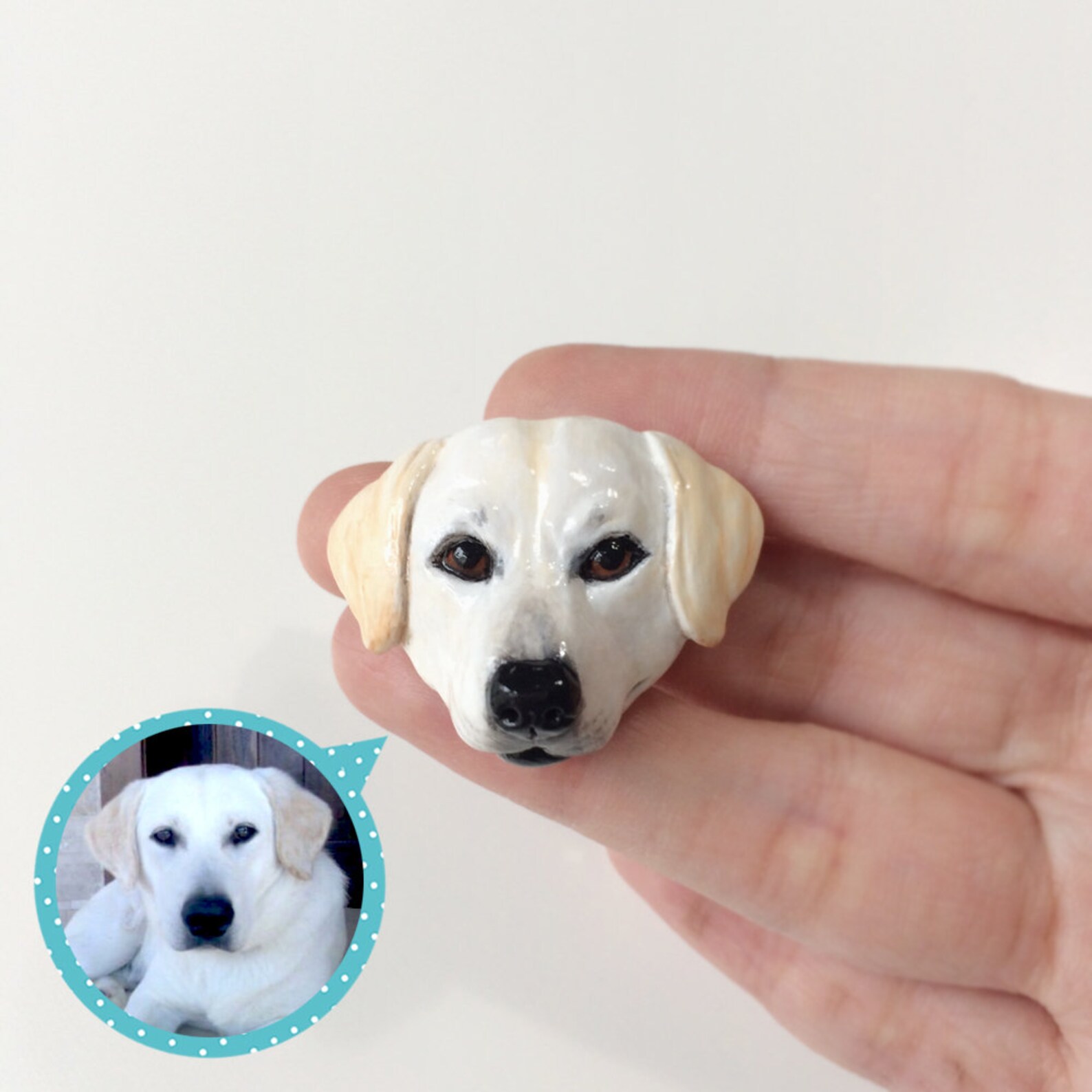 Custom Dog Portraits Brooch Custom Dog Brooch Dog Portrait | Etsy