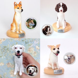 Custom Dog Figurine, 3D Custom Dog Portraits, Dog Sculpture, Dog Statue ...