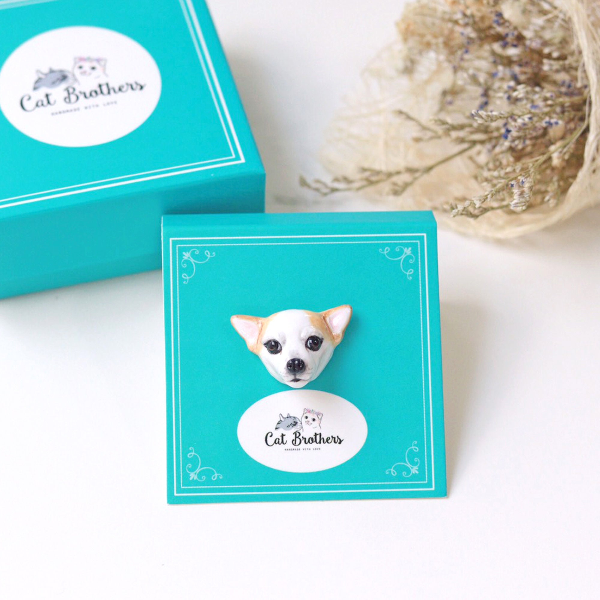 Custom Dog Portrait Pin Custom Dog Pin Custom Dog Face Pin | Etsy