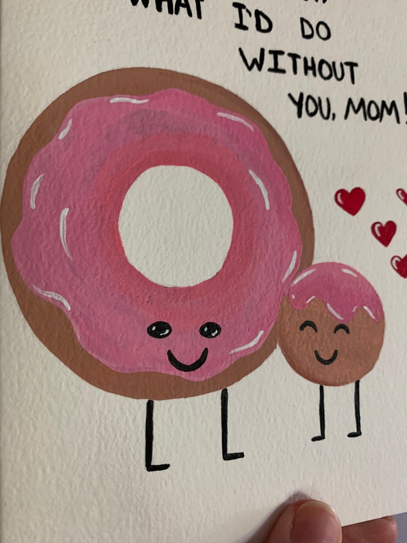 Greeting Card, Hand Painted, Mother’s Day, Father’s Day, Food Pun Card ...