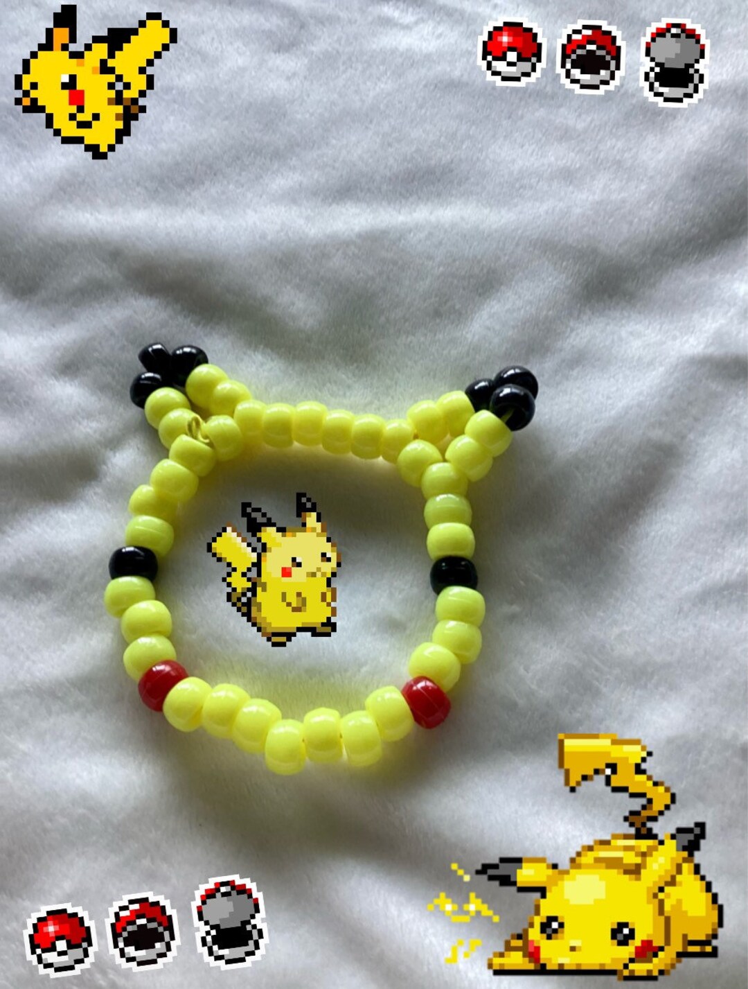 Pokémon Kandi, Pack of 3 - Etsy