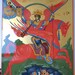 Icon of the Archangel Michael at the Second Coming of Christ,byzantine ...