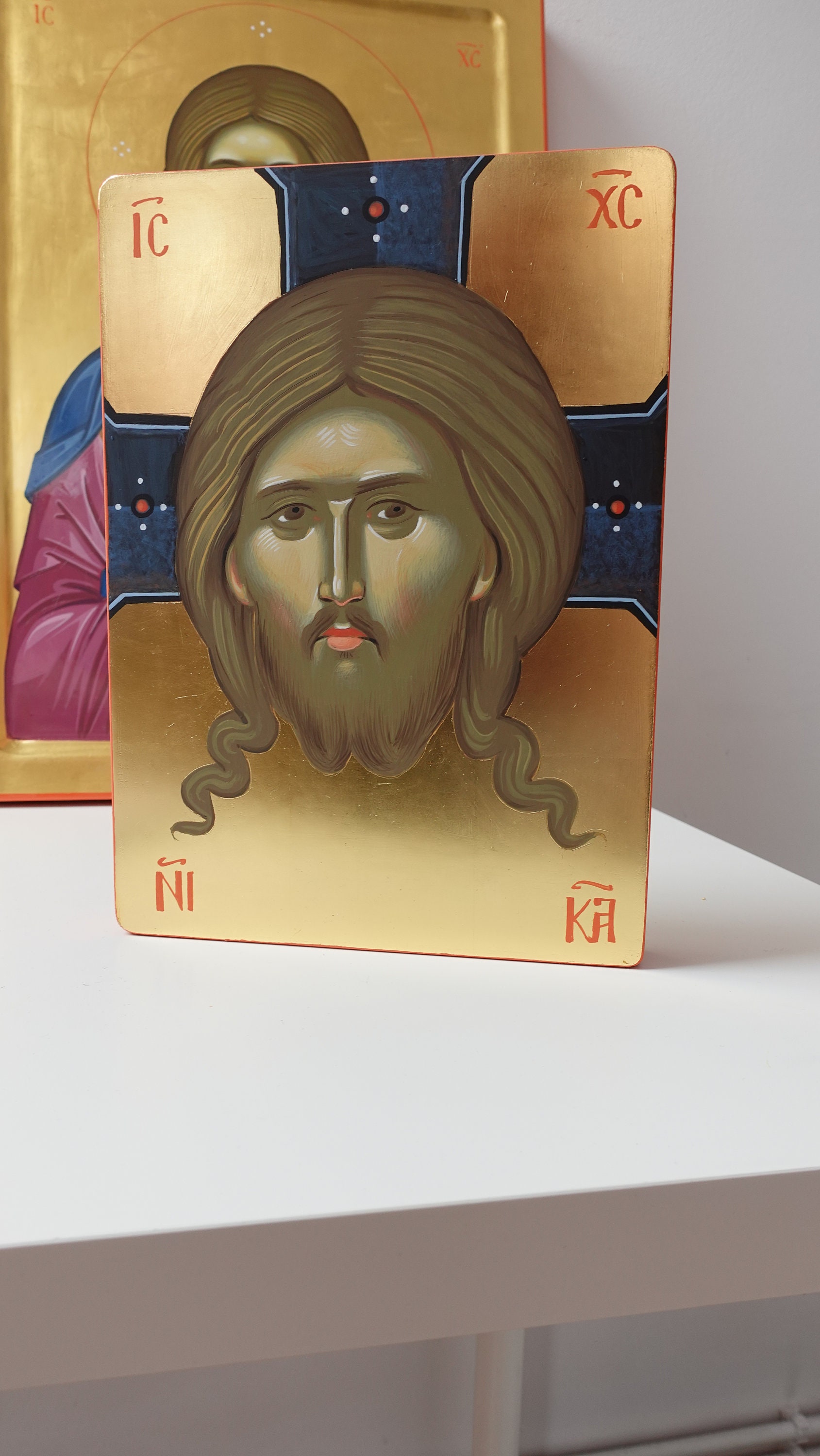 Jesus Christus-Ikone, byzantinische Ikone, äthiopische Ikone, Ikonographie, handgemalte Ikonen ...
