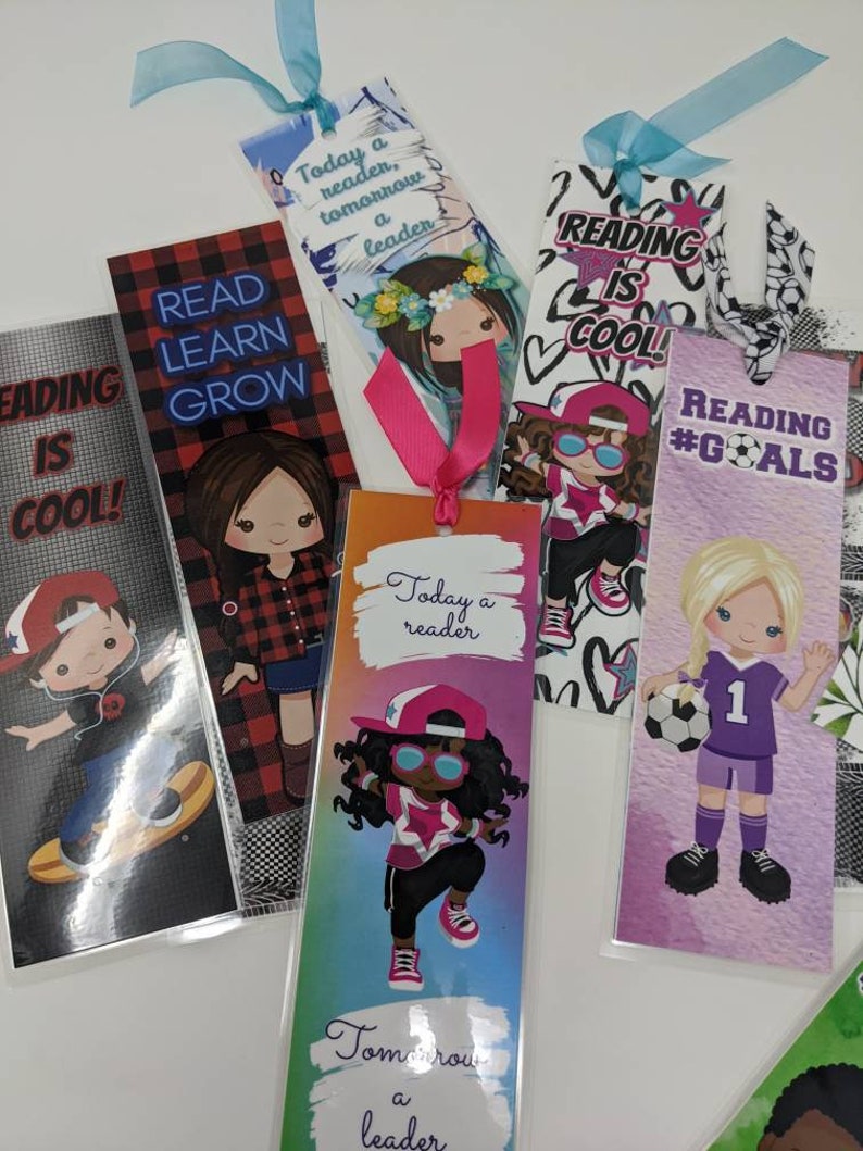 Little Readers Bookmark Bundle. Bookmarks for Kids. Little | Etsy