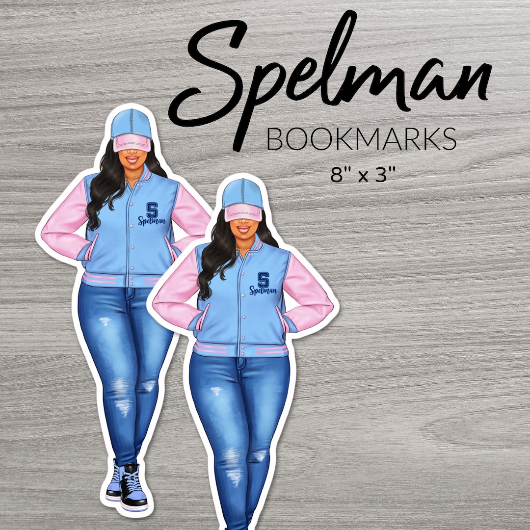 Spelman Sporty Girl Bookmark. Spelman Alumna. Hbcu Gift Shop. Spelman ...