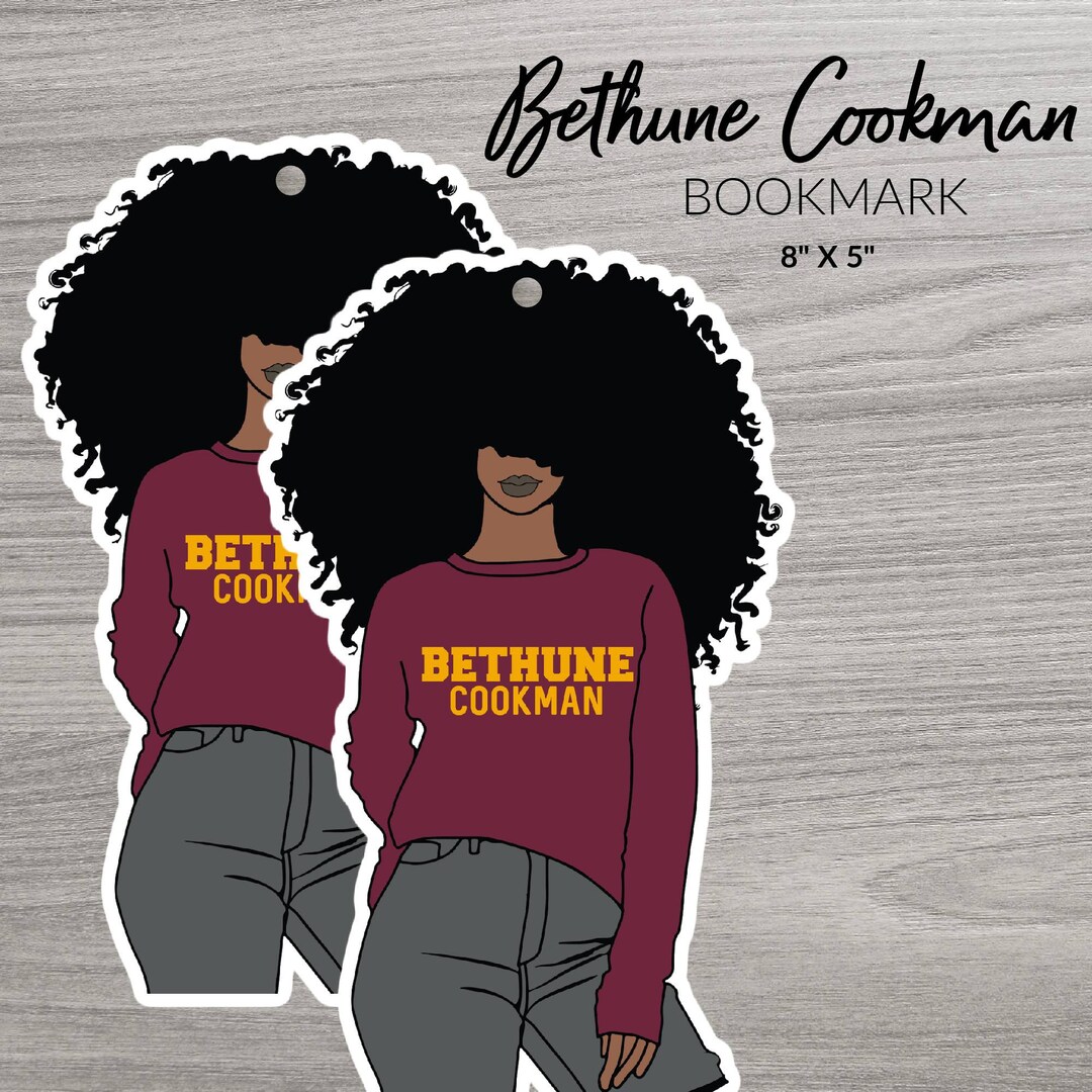 BCU Jumbo Bookmark. Bethune. Cookman. Hbcu Homecoming 2023. Hbcu Gift ...
