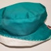 Kids Cotton Sun Hat Turquoise/aruba Blue Toddler Sun Hat - Etsy