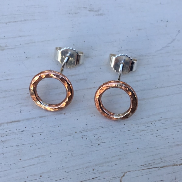 Copper Earrings - Etsy