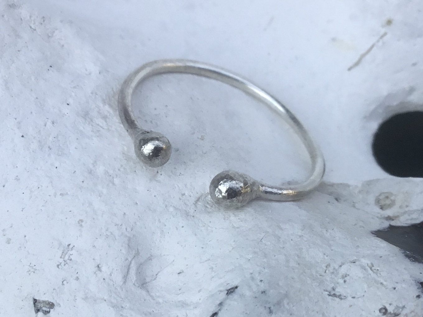 Knuckle Ring, Dotring Viking Ring, Ball Silver Ring,keltic Ring - Etsy UK