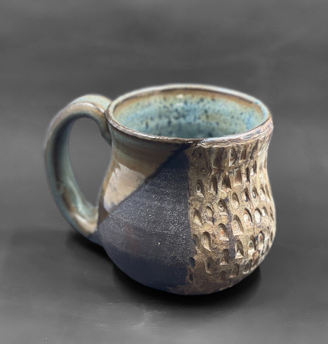 Agateware Coffee Mug Tea Mug Hot Chocolate Mug Pottery Mug Earthy Mug ...
