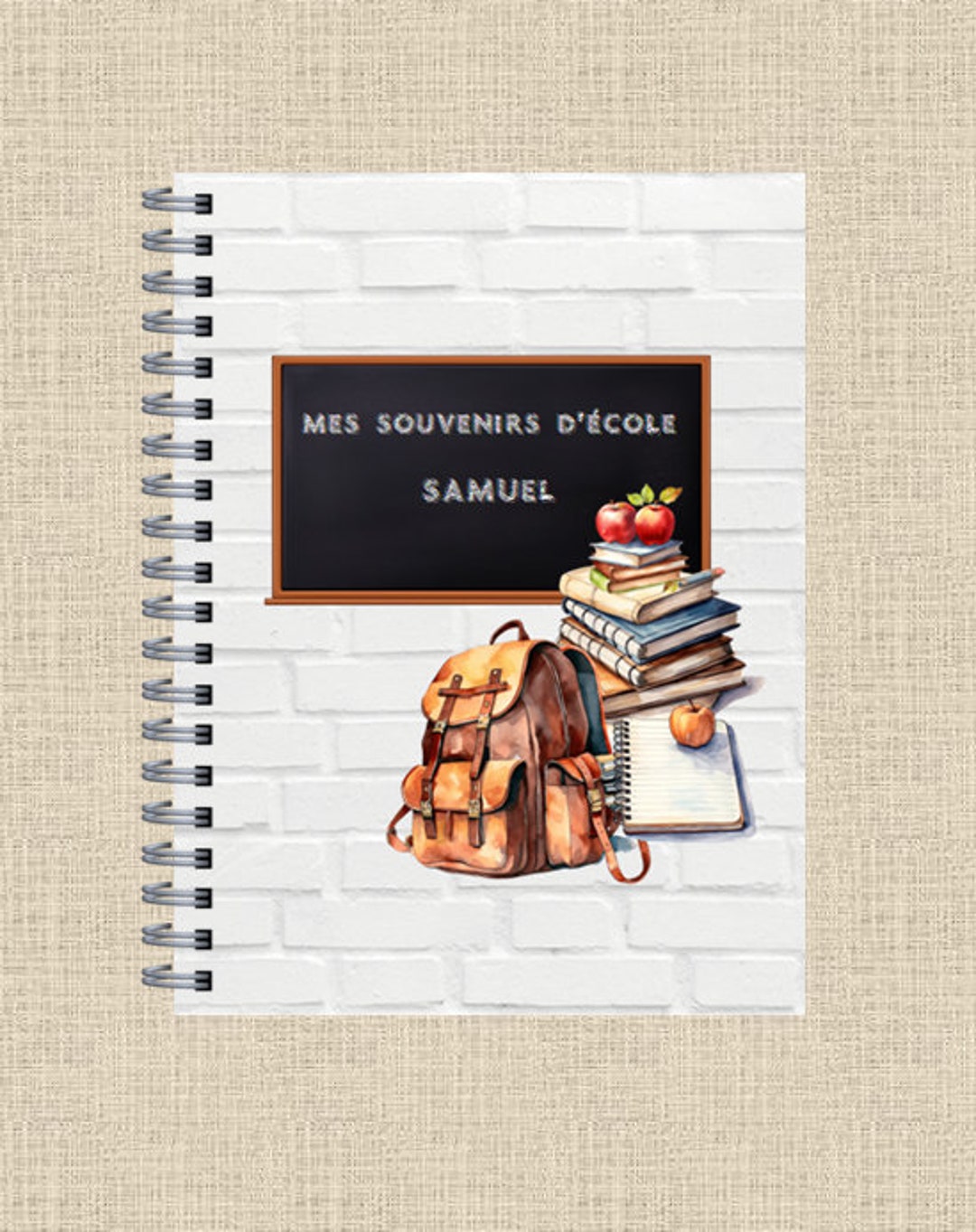 SCHOOL MEMORIES NOTEBOOK Black and White School Memory Book - Etsy