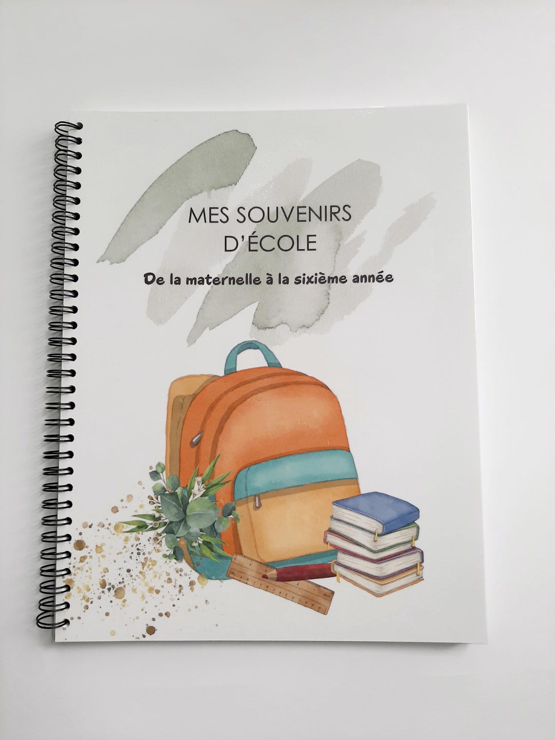 CAHIER SOUVENIRS SCOLAIRE, livre souvenirs d'école à remplir - Etsy Canada
