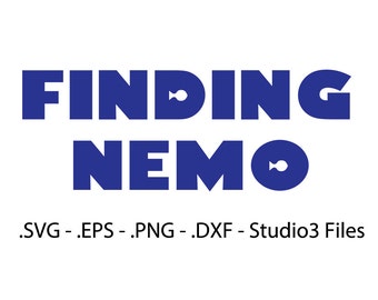 Finding Nemo Font - Etsy