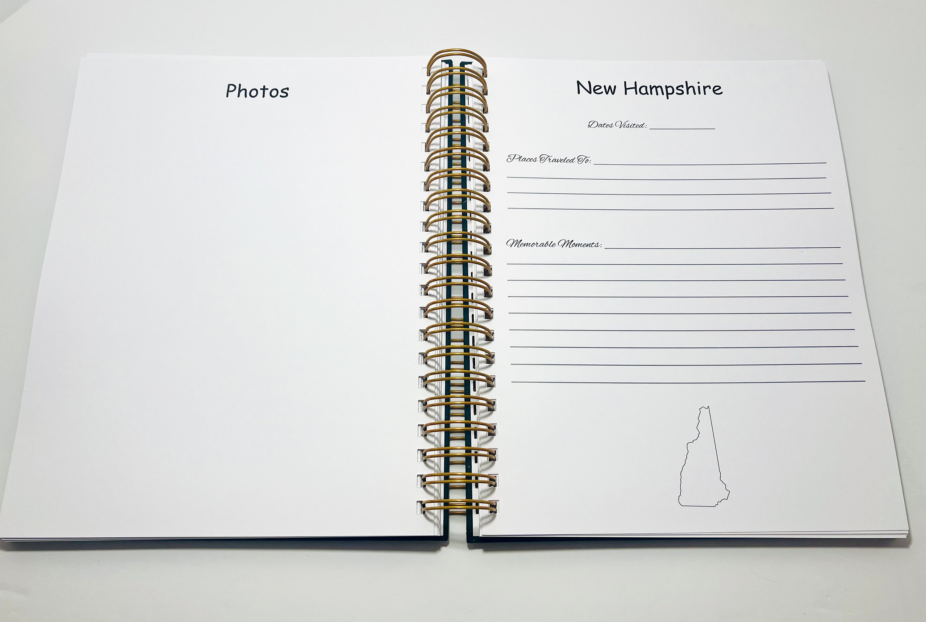 50 States Memory Book - Etsy