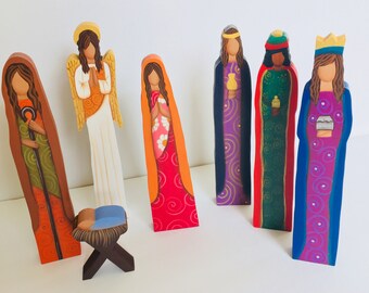 Unique nativity | Etsy