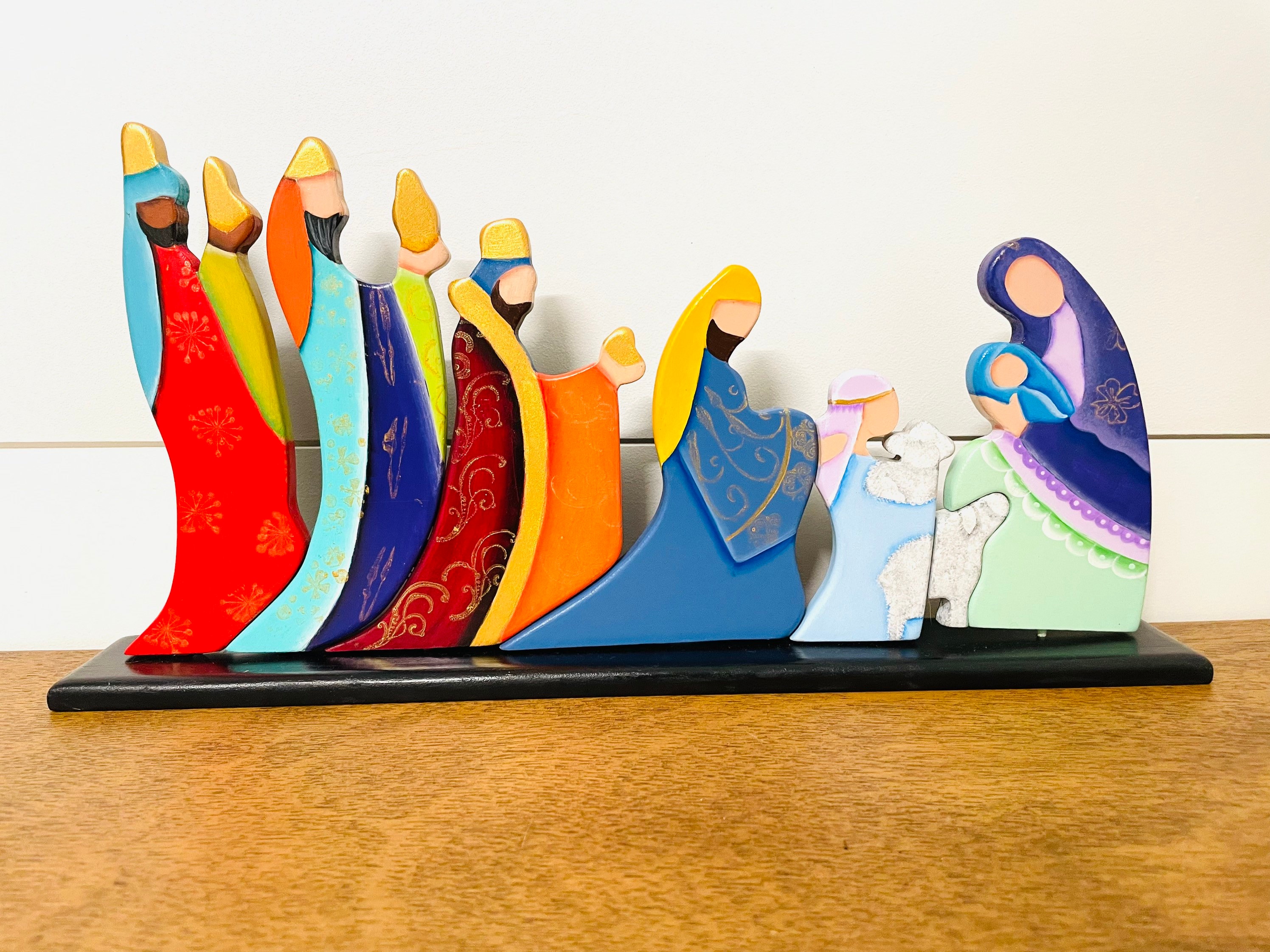 Nativity Scene Modern Art