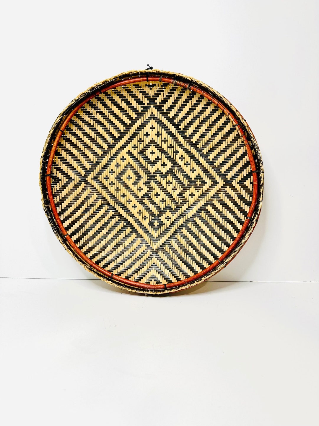 Wapa Yekuana - Round From Venezuelan Amazon 12' Inches Aprox - Etsy