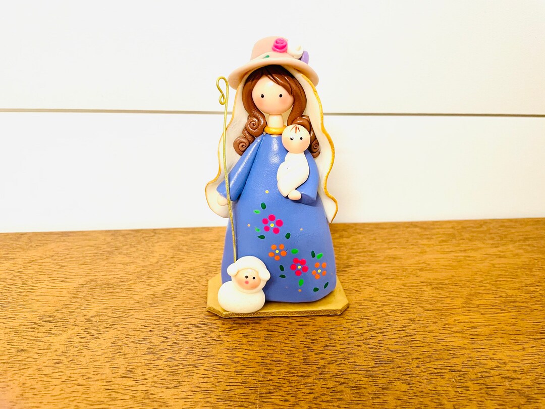 Virgin Mary " De La Divina Pastora/ the Divine Shepherdes" Small Size ...