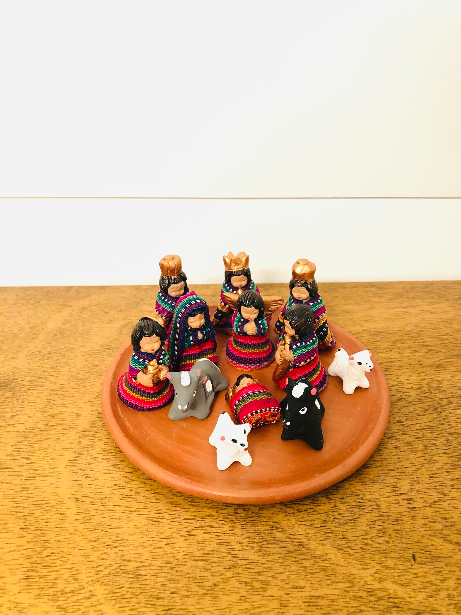 Clay Nativity Guatemala Mayan Nativity Set 12 . Handmade in - Etsy