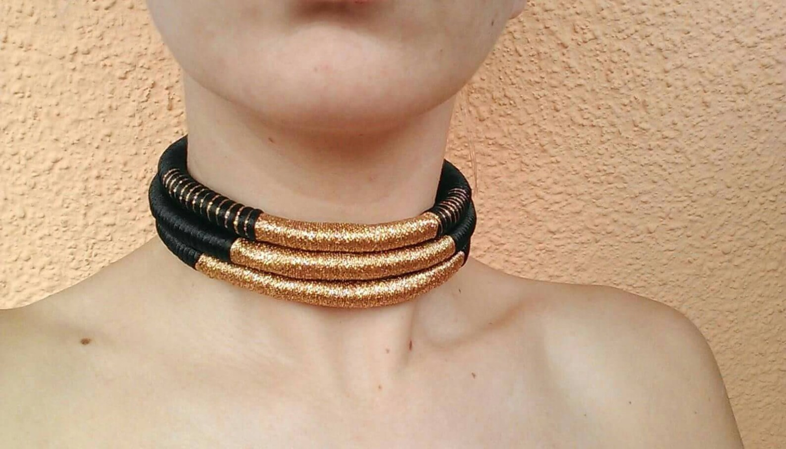 Necklace Tribal African Neck MULTISTRAND Boho Choker Necklace | Etsy